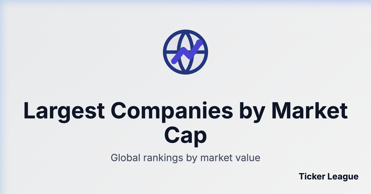 Largest US Oil & Gas Companies by Market Cap — List